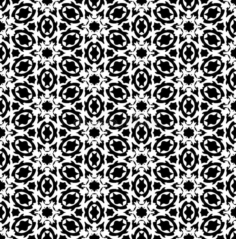 Black And White Repeat Pattern Vector And Seamless Background Image ...