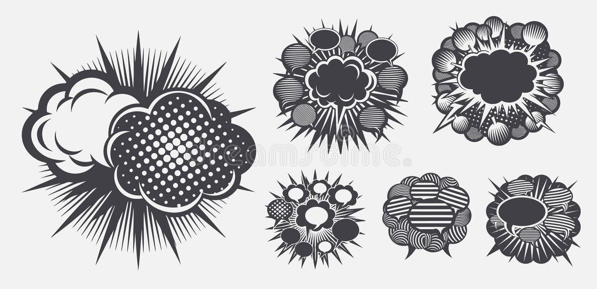 Comic Book Shapes Stock Illustrations – 1,732 Comic Book Shapes Stock ...