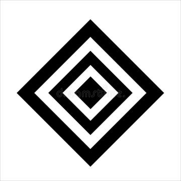 Rectangular Pyramid Black White Stock Illustrations – 112 Rectangular ...