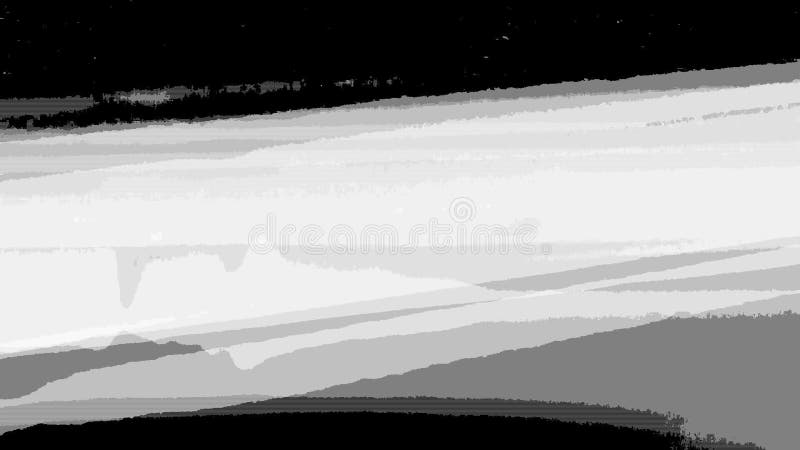 Black and White Rippped Lines 3 Stock Footage - Video of hypnotic ...