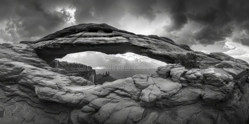 Black and White Rock Formation Stock Image - Image of black, petrology ...