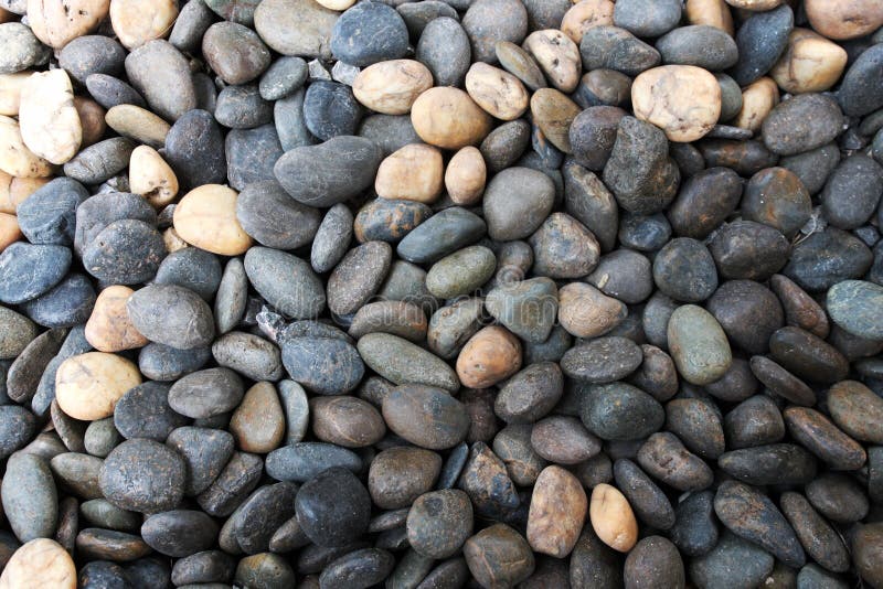 Black and White Round Rock Smooth Stock Photo - Image of difference ...