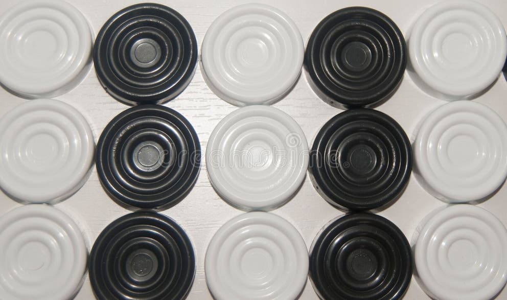 Rows of checkers stock photo. Image of play, checkers - 147936184