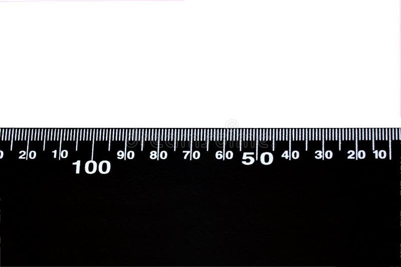 Black and white ruler stock photo. Image of office, measure - 12791312