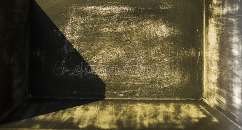 Black and White Scene in an Empty Room with Light and Shadow Pattern ...