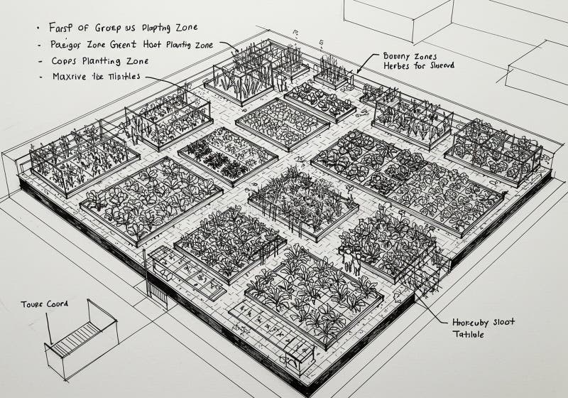 Schematic Garden Stock Illustrations – 479 Schematic Garden Stock ...