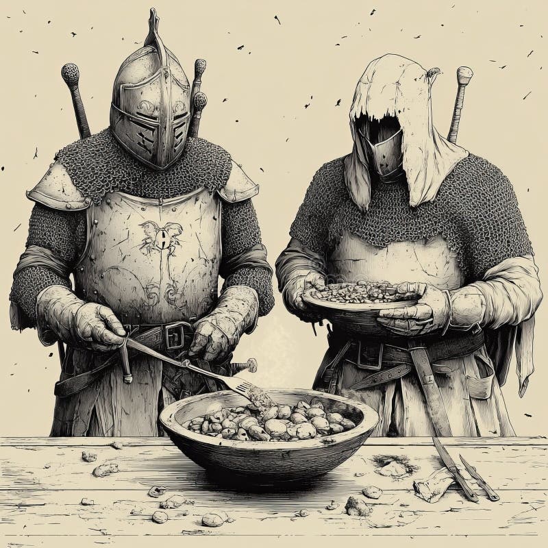 A Black and White Scratch Board Illustration, Generated Using AI ...