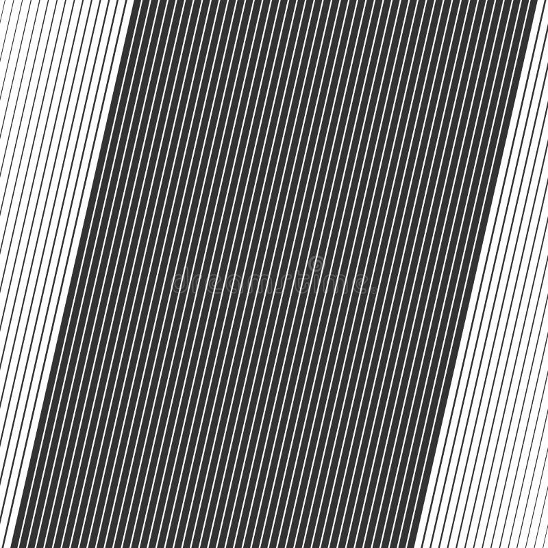 Black and White Seamless Pattern with Diagonal Lines Stock Vector ...