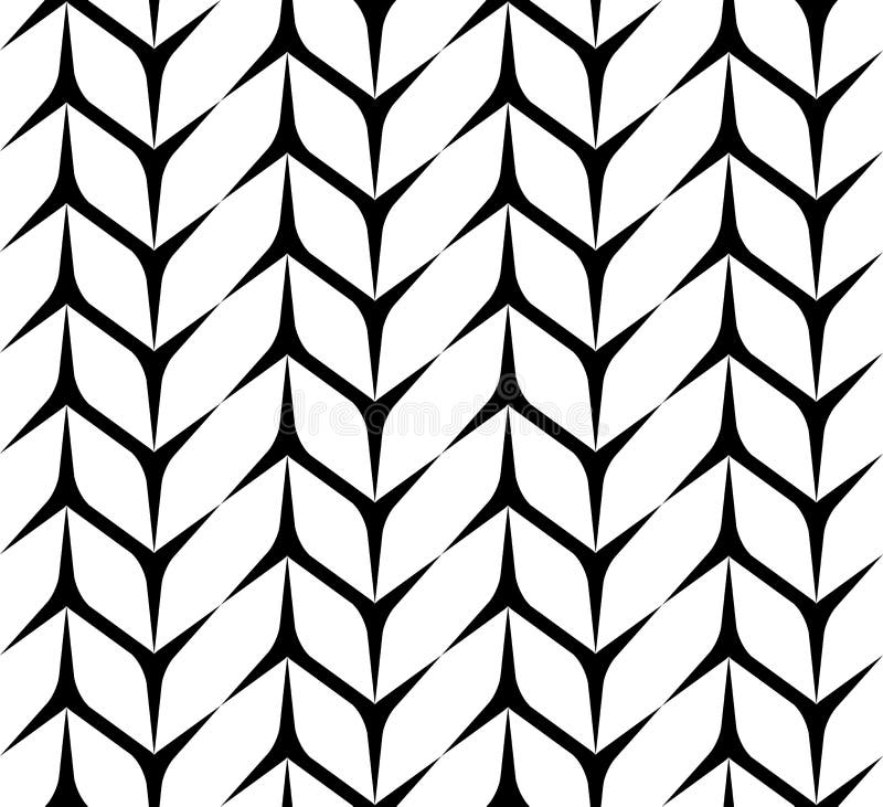 Black and White Seamless Pattern Modern Stylish, Abstract Background ...