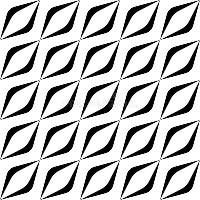 Black and White Seamless Pattern Modern Stylish Stock Vector ...
