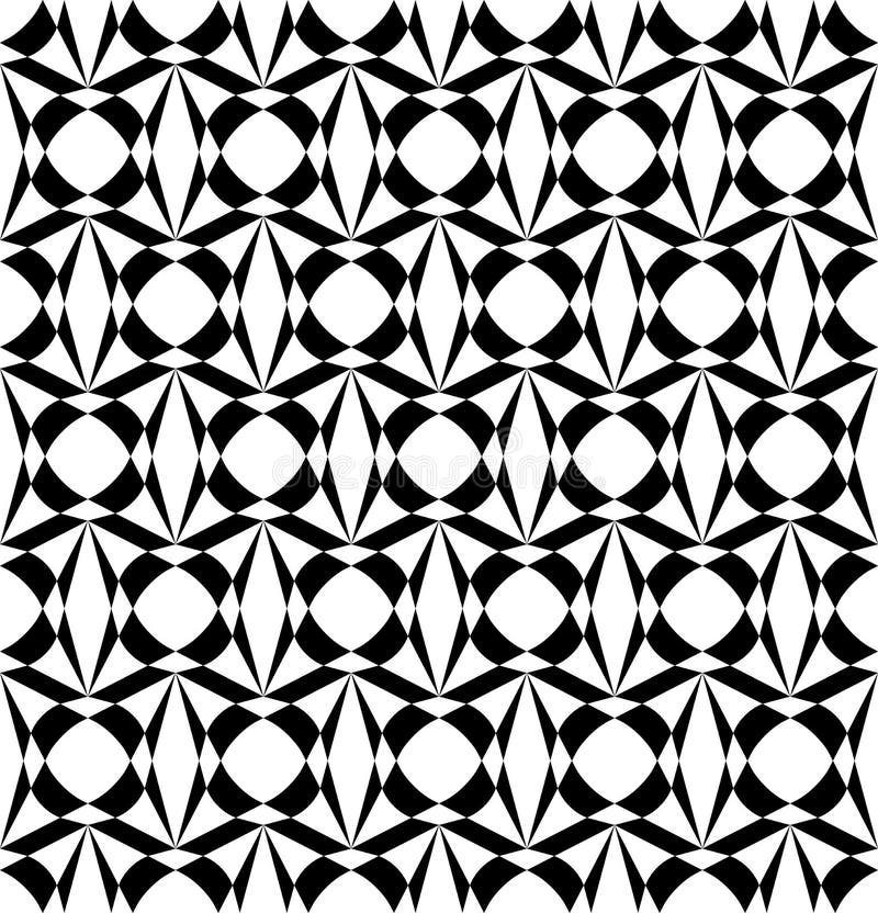Black and White Seamless Pattern Modern Stylish Stock Vector ...