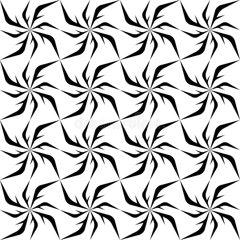 Black and White Seamless Pattern Modern Stylish Stock Vector ...