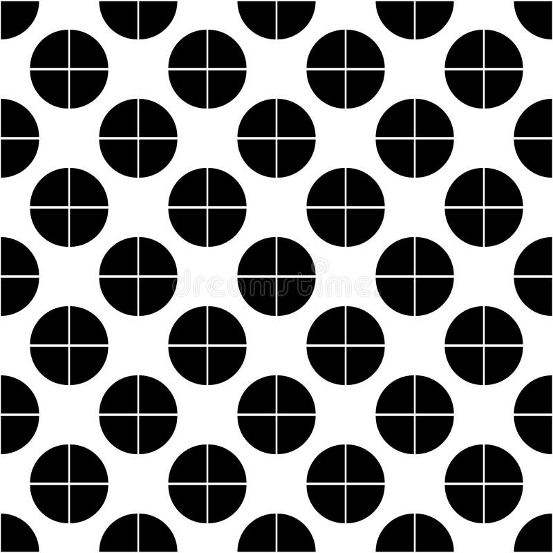 Black-and-white Seamless Pattern. Modern Stylish Texture Stock ...