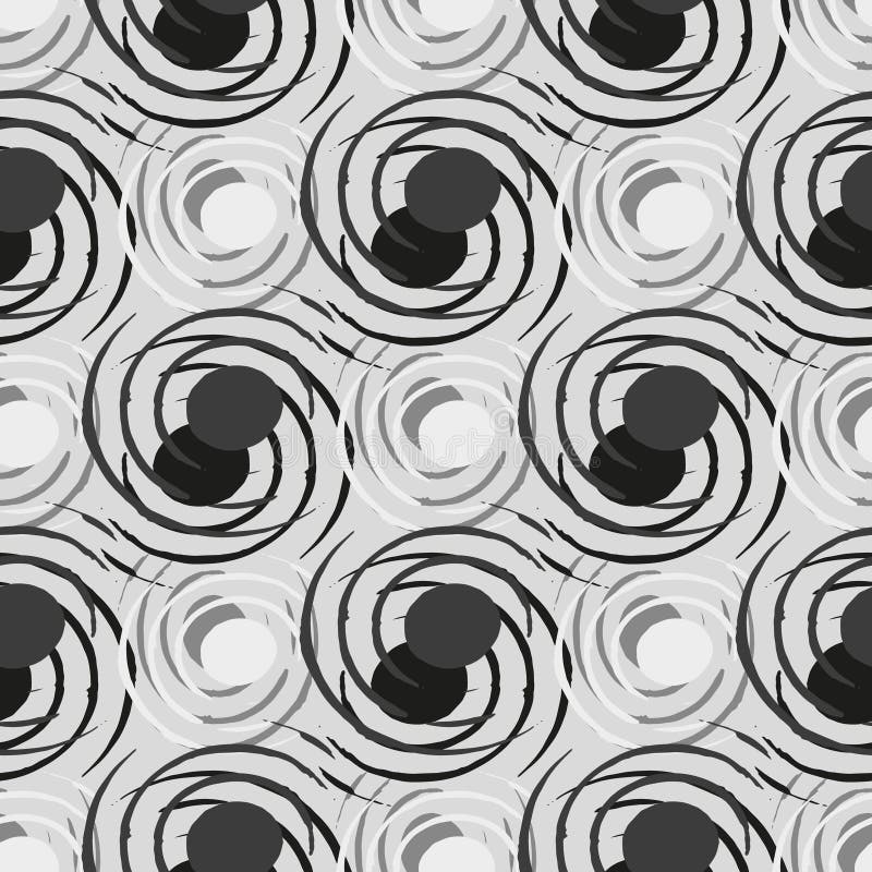 Black and White Seamless Quality Pattern Stock Vector - Illustration of ...