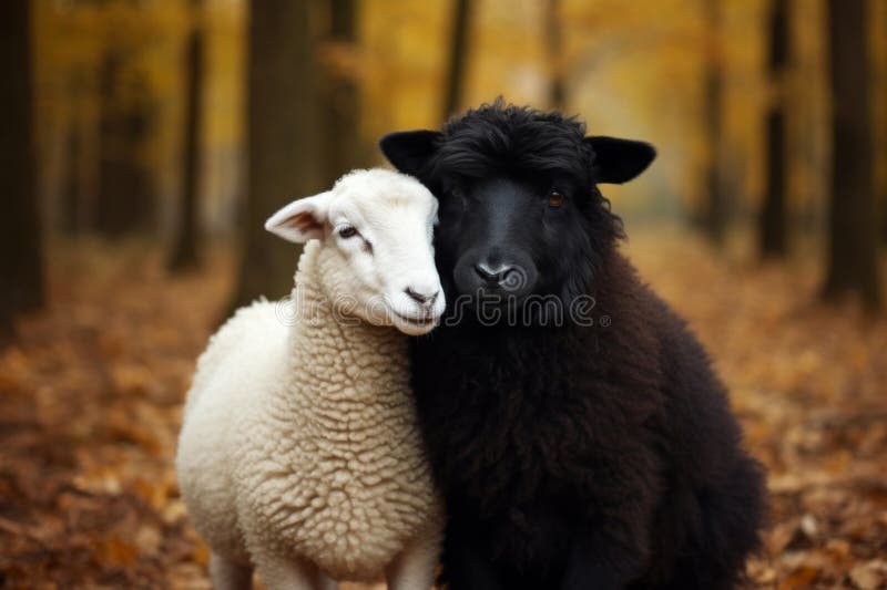 Sheep love stock vector. Illustration of emotions, bright - 12713882