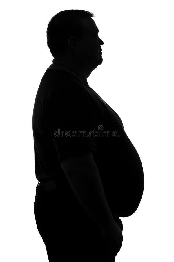382 Overweight Belly Silhouette Stock Photos - Free & Royalty-Free ...