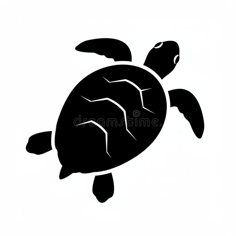 Black White Turtle Pattern Stock Illustrations – 2,974 Black White ...