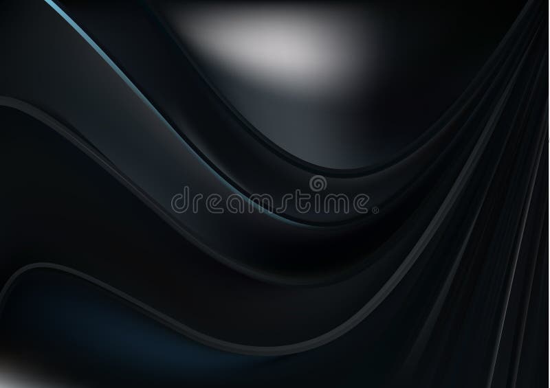 Black Black and White Smooth Background Vector Illustration Design ...