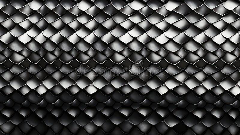 Black and White Snake Skin Pattern Stock Image - Image of surface ...