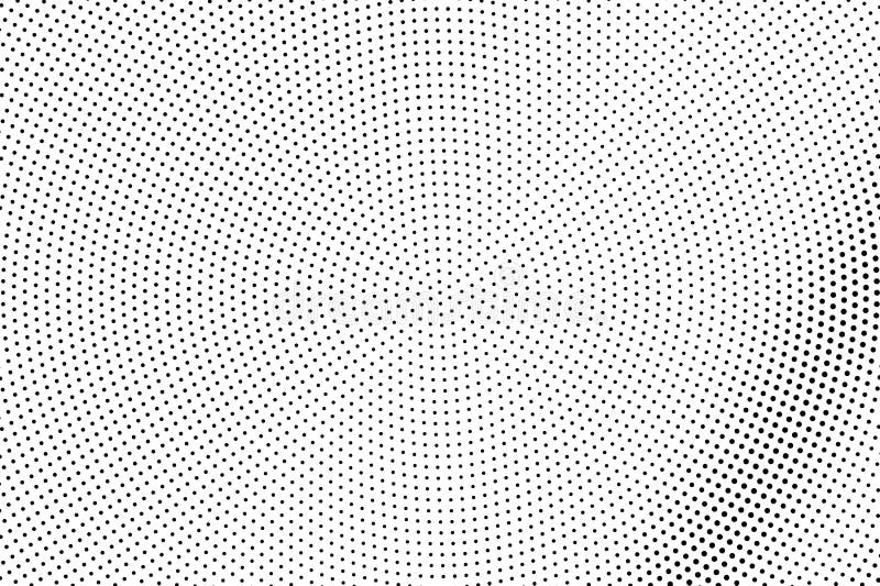 Black on White Sparse Halftone Vector. Digital Dotted Texture Stock ...