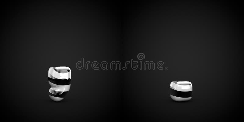 Red Coma and Point Symbols Isolated on Black Background Stock ...