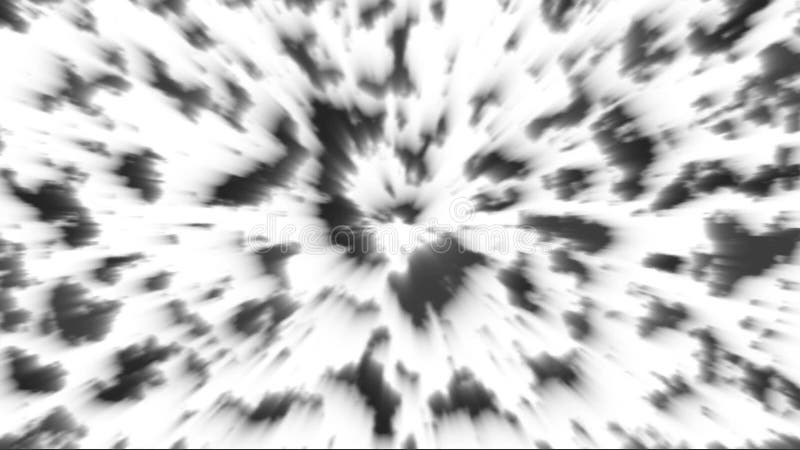 Pop Art Background with Radial Lines. Motion Graphics Stock Footage ...