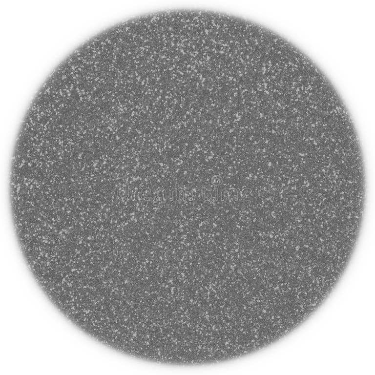 Black and White Spotted Circle Against White Background Stock ...