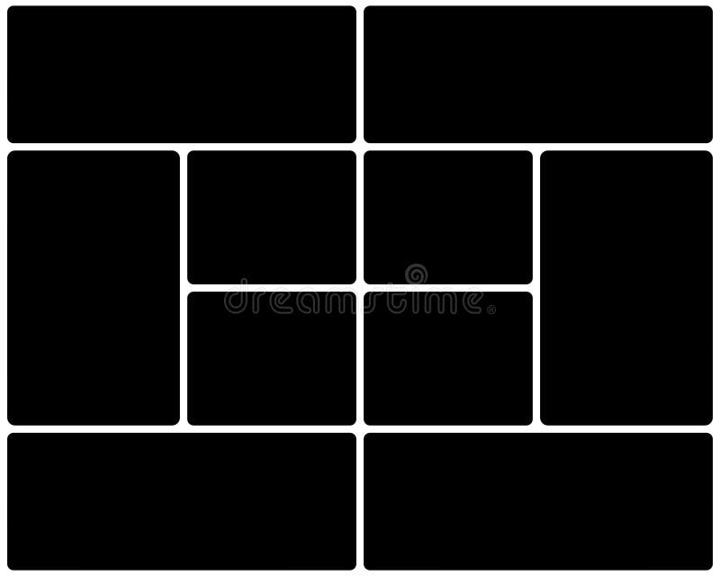 Black and White Square Background. Stock Illustration - Illustration of ...