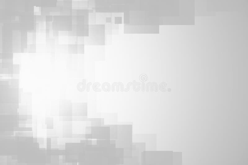 Black and White Square Geometric Abstract Background. Black and White Rectangle Digital Dynamic ...