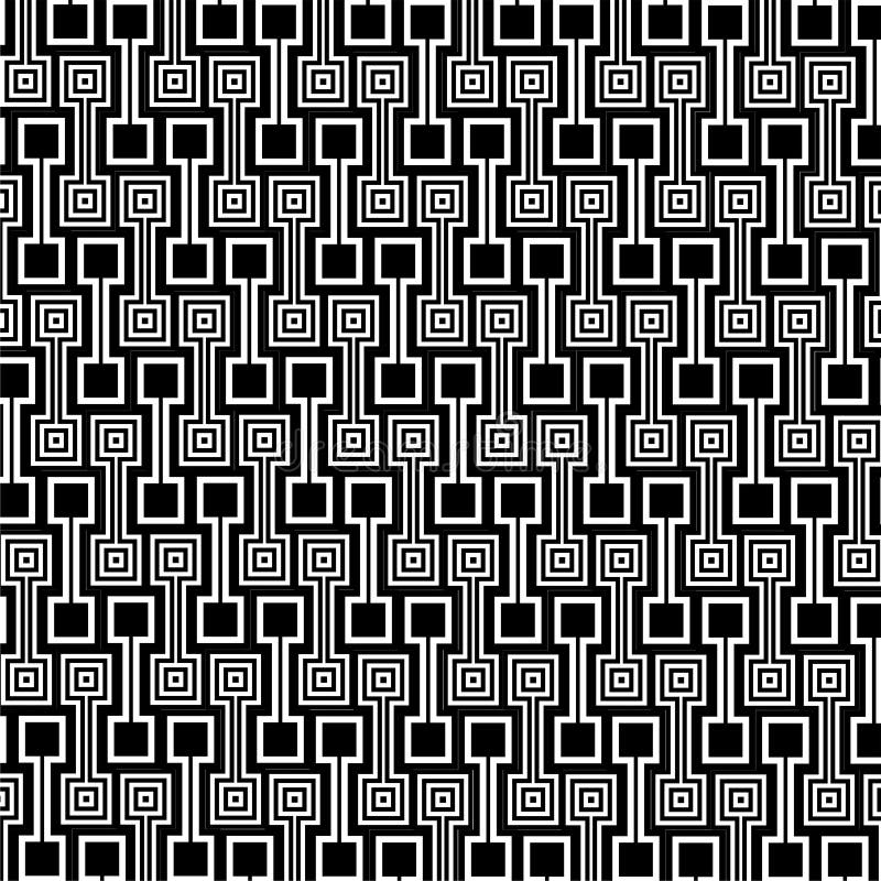 Black and White Square Pattern Stock Illustration - Illustration of ... Black and White Square Pattern Stock Illustration - Illustration of ...