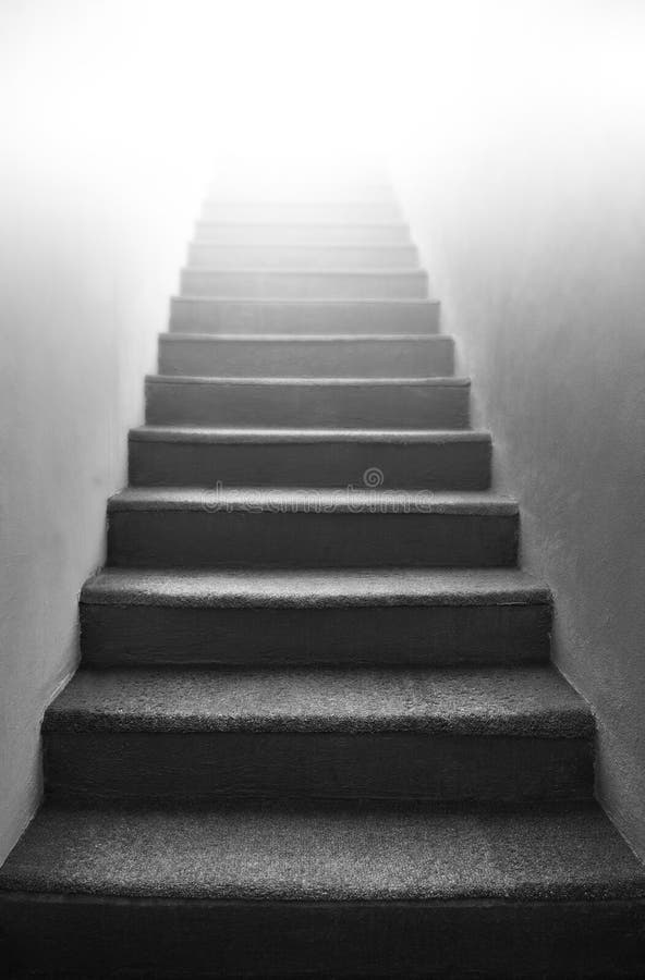White Stairs stock image. Image of ascension, santorini - 1597011