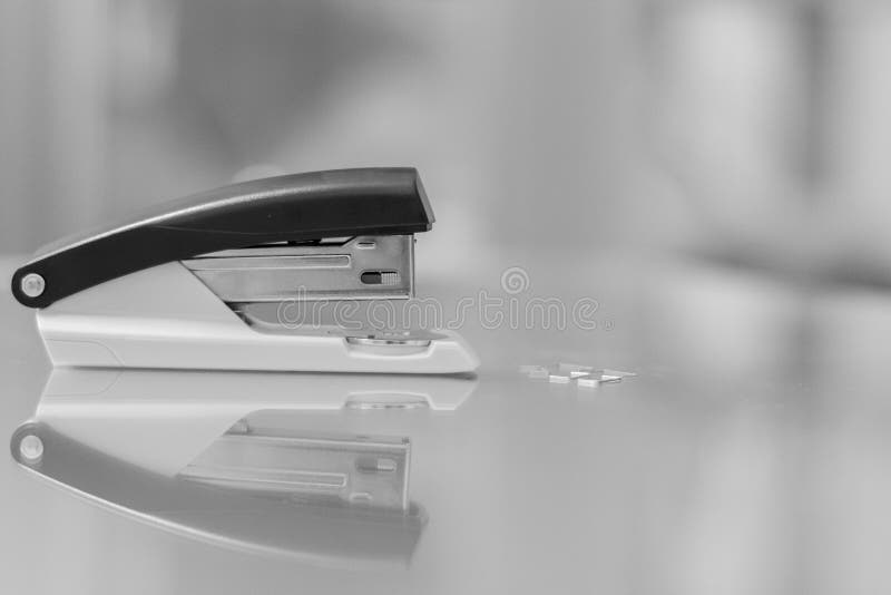 Stapler and staples stock image. Image of beautiful - 132344863
