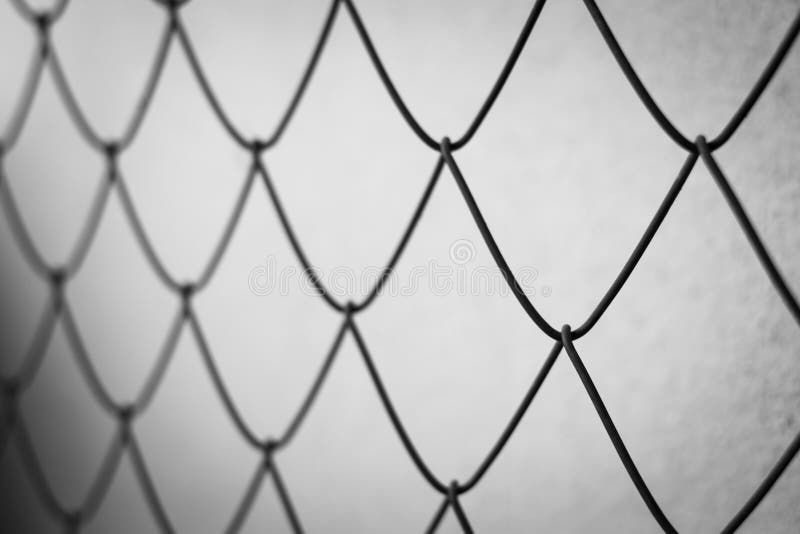 Black and white steel net stock image. Image of background - 58680339