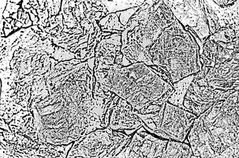 Black and White Stone Texture in Computer Processing. Stock ...
