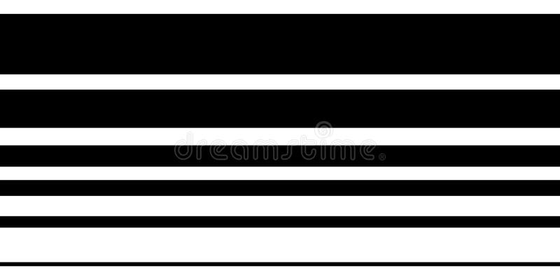 Black and White Straight Line, Stripe Series from Thin To Thick Stock ...
