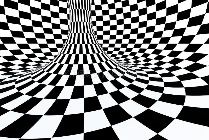 Black and White Stripe, Repeating Lines, 3d Rendering Stock ...