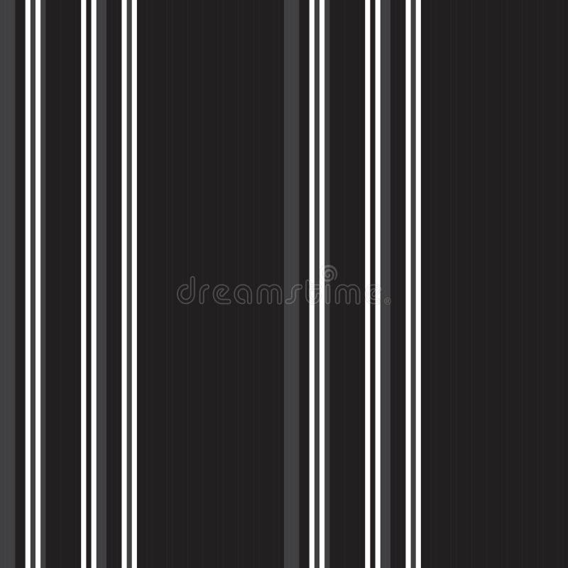 Black and White Stripe Seamless Pattern Background in Vertical Style ...
