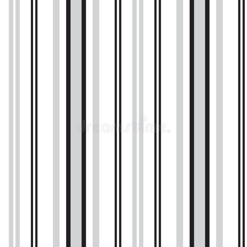 Black and White Stripe Seamless Pattern Background in Vertical Style ...
