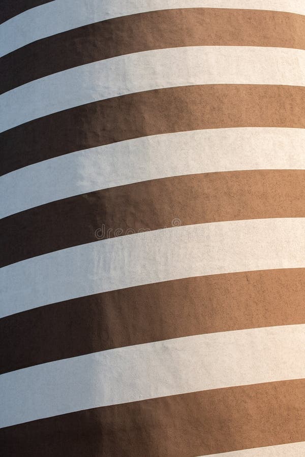 Black and White Striped Building Painting. Modern Wall Design Stock ...