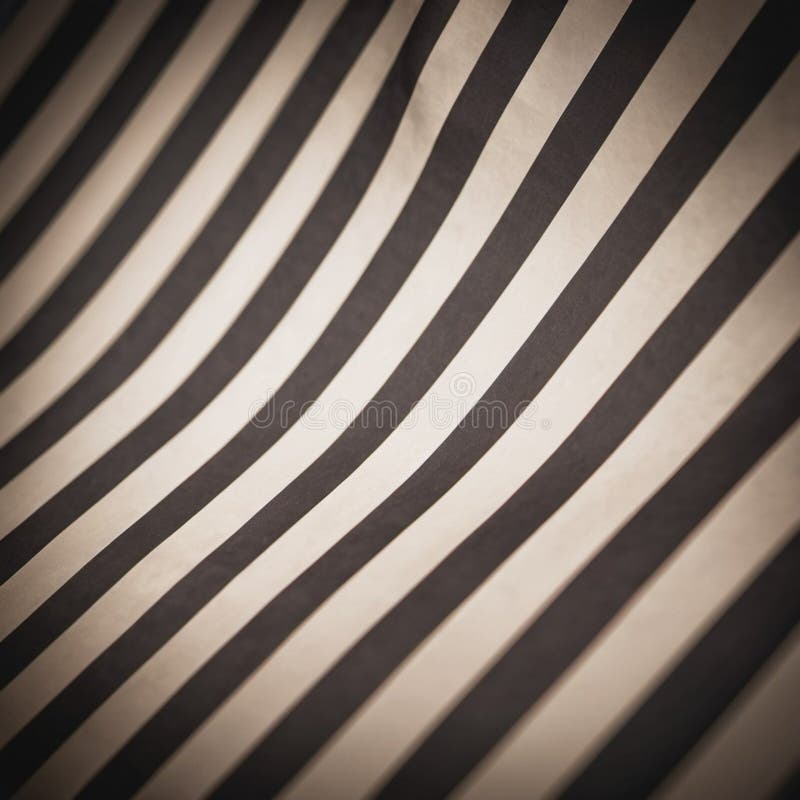 Black and White Striped Pattern Undulating in Soft Waves, Creating ...
