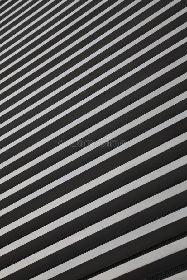 Diagonally Upward with Black and White Stripes Stock Image - Image of ...