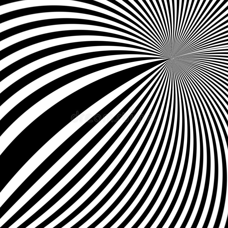 Black and White Stripes Abstract 3d Background Stock Illustration ...