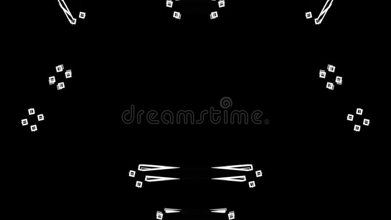 Black and White Visual stock footage. Video of patterns - 154317820