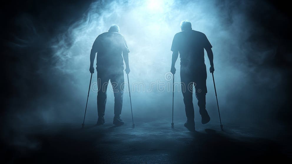 A Black and White Study of Isolation: Solitary Figures in the Rain ...