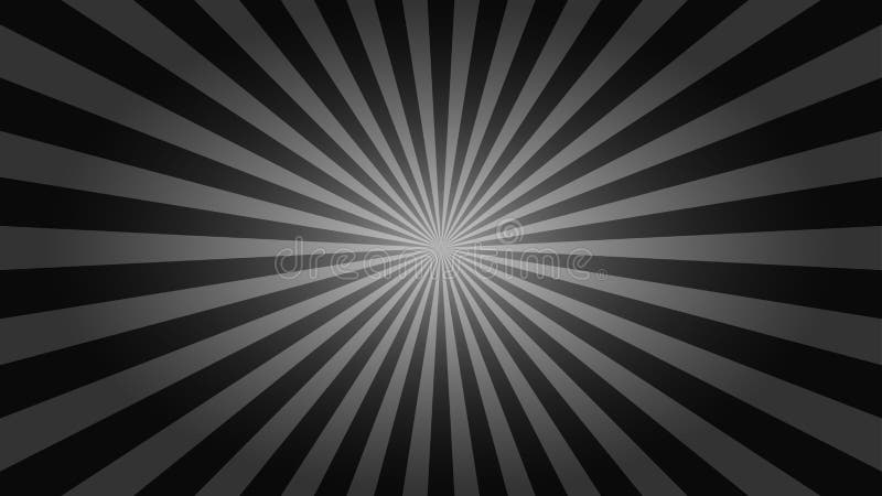 Black and White Sunburst Desktop Wallpaper Stock Illustration ...