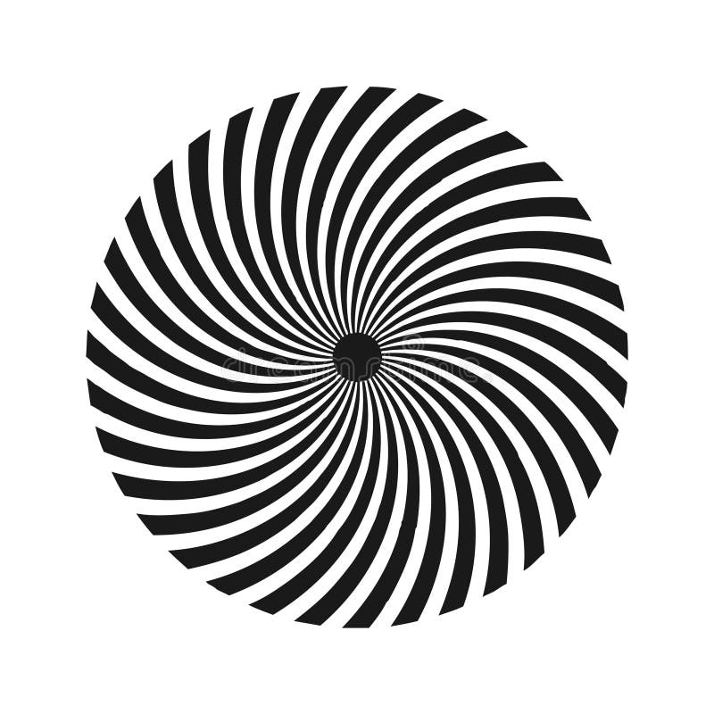 Black and White Sunburst Pattern. Vector Illustration, Sunburst Vector ...