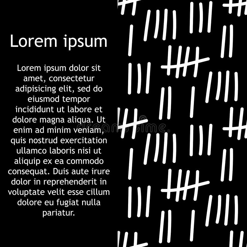 Black and White Tally Marks Hand Drawn Seamless Pattern. Stock Vector ... Black and White Tally Marks Hand Drawn Seamless Pattern. Stock Vector ...