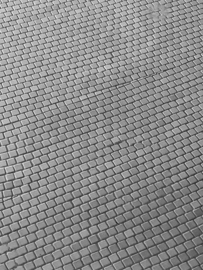 Brick Tile Pattern Texture Background Grayscale Stock Image - Image of ...