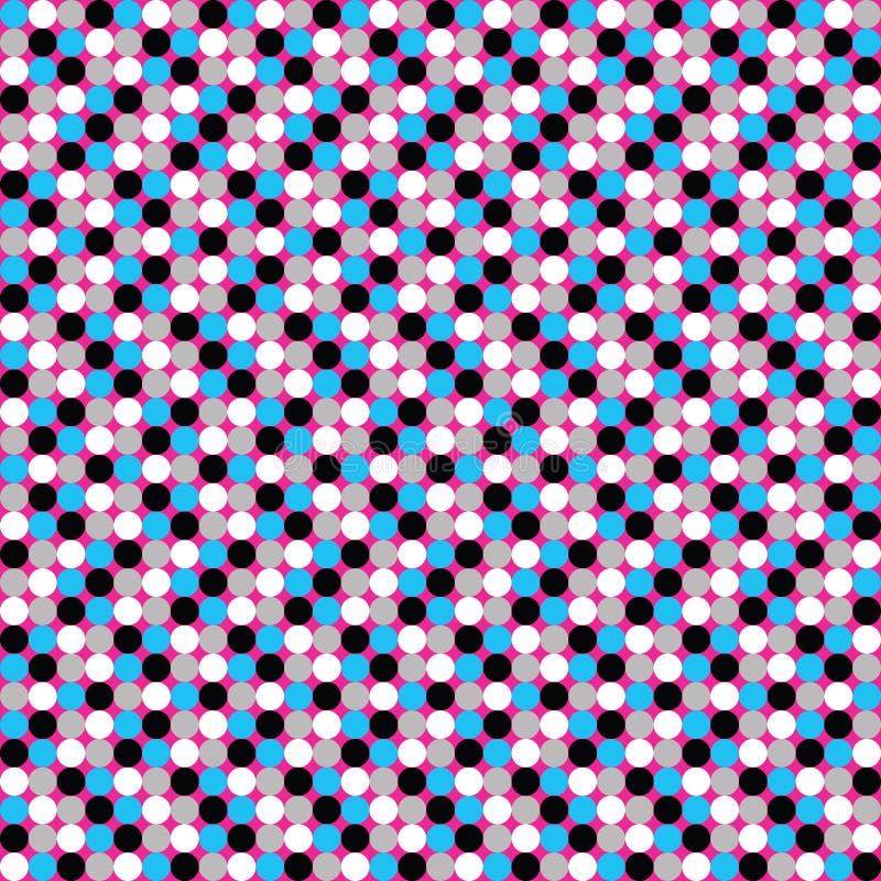 Black and White Texture of Small Circles Stock Vector - Illustration of ...