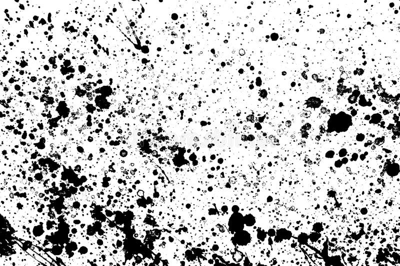 Close Up Black and White Textured Background, Colour Painted Splash ...